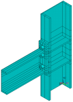 The application of contact elements: A bolted beam-column connection ...