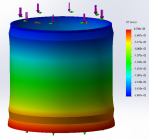 A comparison between ANSYS Mechanical and Simulation in SolidWorks ...