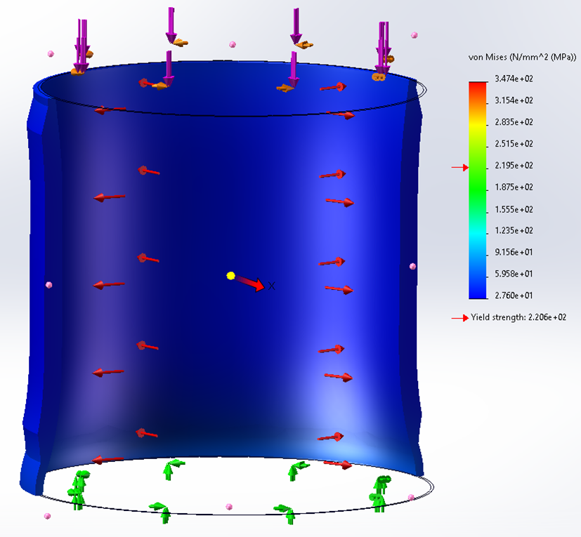 A comparison between ANSYS Mechanical and Simulation in SolidWorks ...