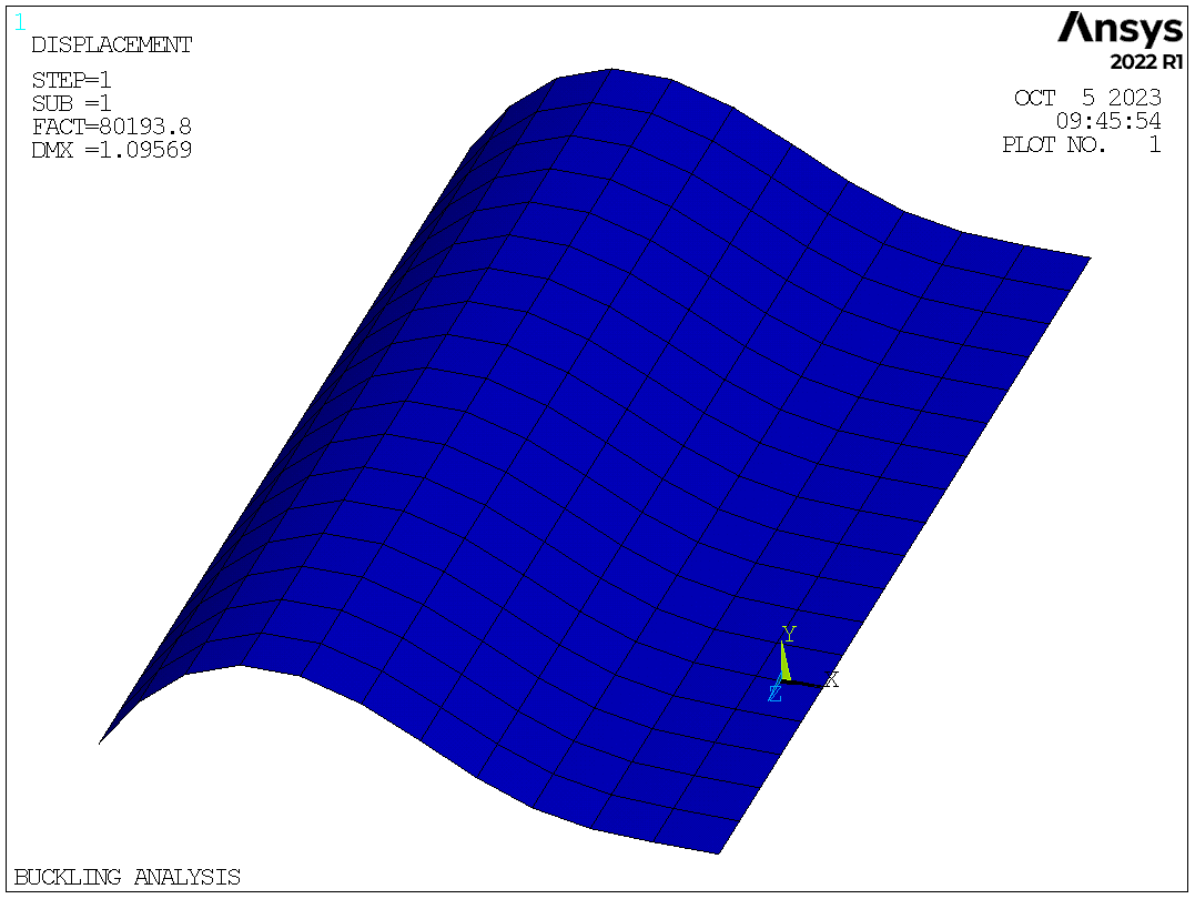 Nonlinear buckling analysis: considering both large deformation and ...